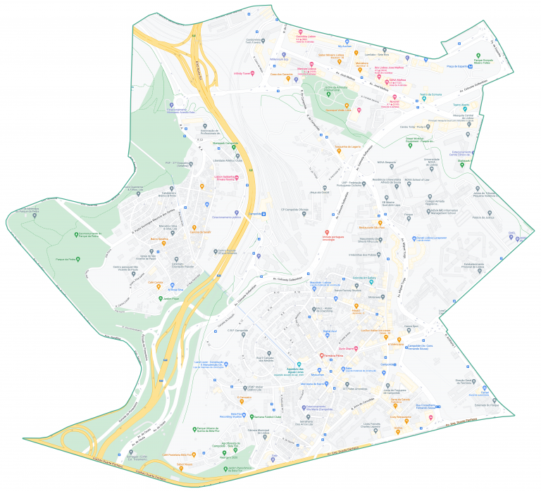 Território - Junta de Freguesia de Campolide